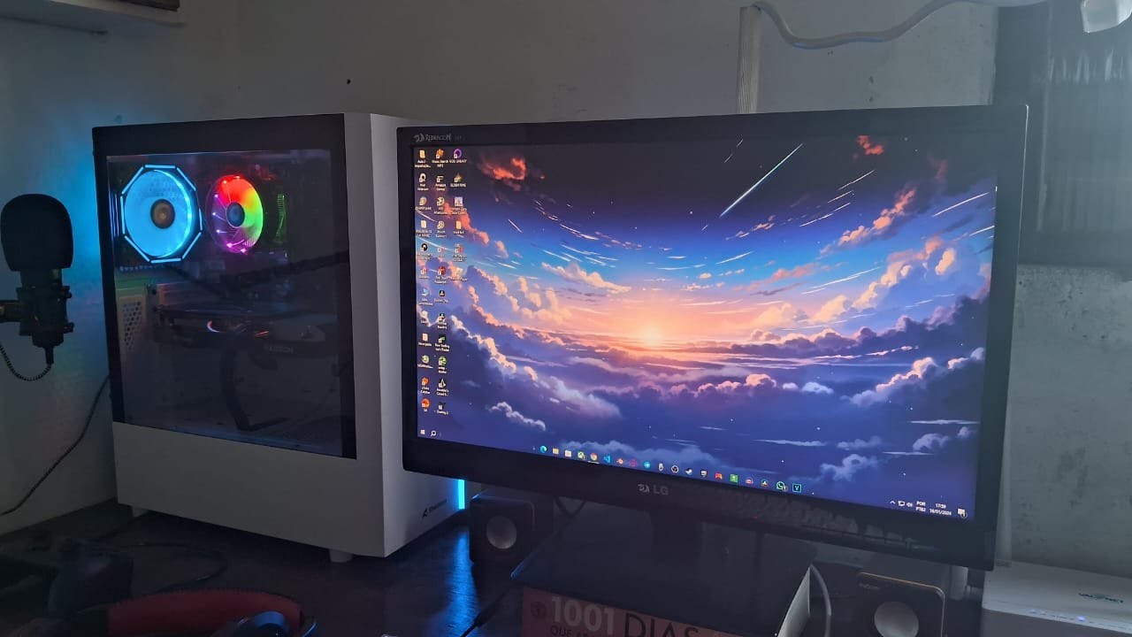 Setup Gamer de POBRE para 2024 - YouTube