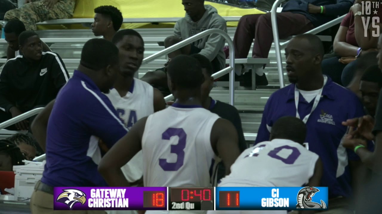CI Gibson v Gateway 2019 Bahamas Basketball High School Nationals - YouTube