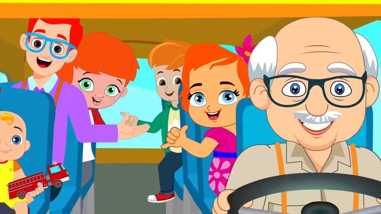 Wheels On The Bus + Johny Johny Yes Papa - Kids Songs and Nursery ...