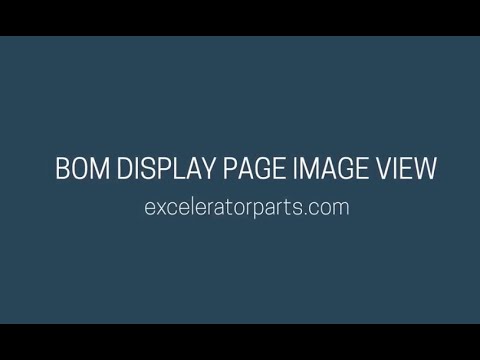 BOM Display Page Image View - YouTube