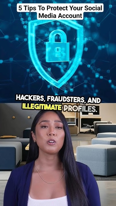 5 Tips To Protect Your Social Media Account From Hackers. #privacysettings #cybersecuritytips ...