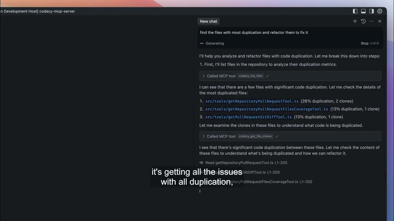 Codacy Guardrails Demo: Refactoring Code Duplications at Scale Using AI - YouTube