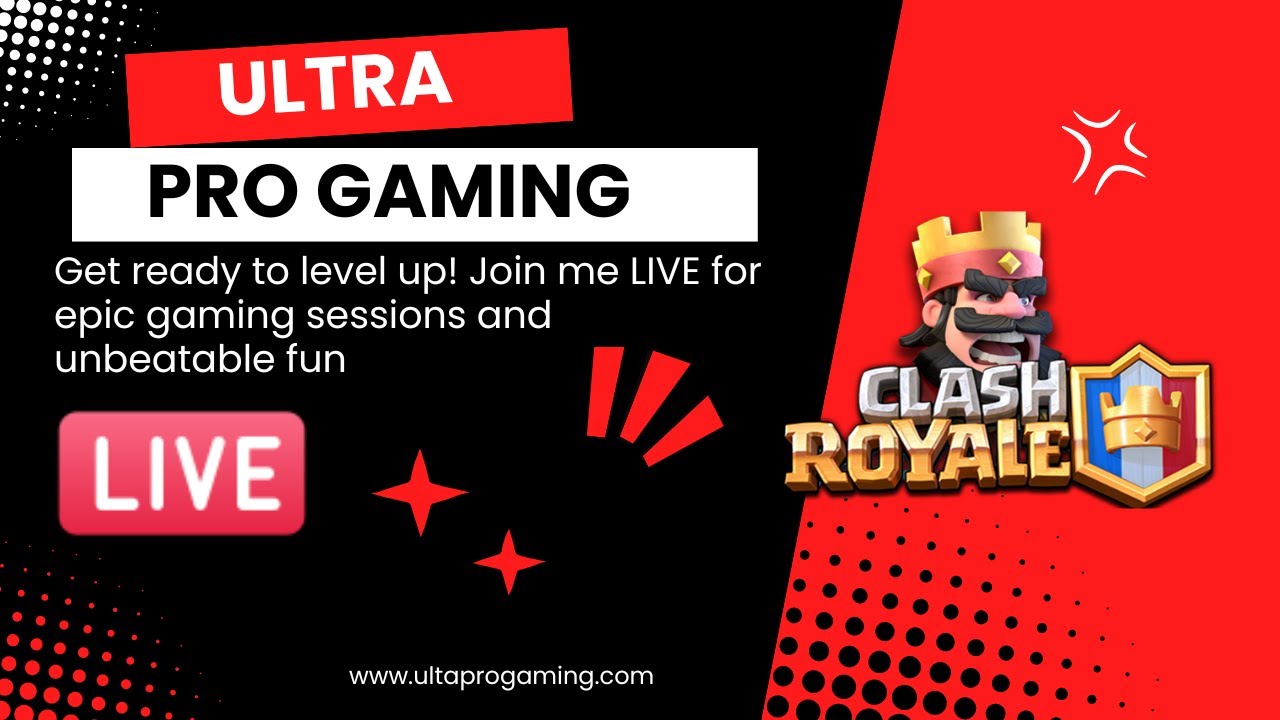 Ultra Pro gaming | Live Streaming | clash royal #youtube #live # ...