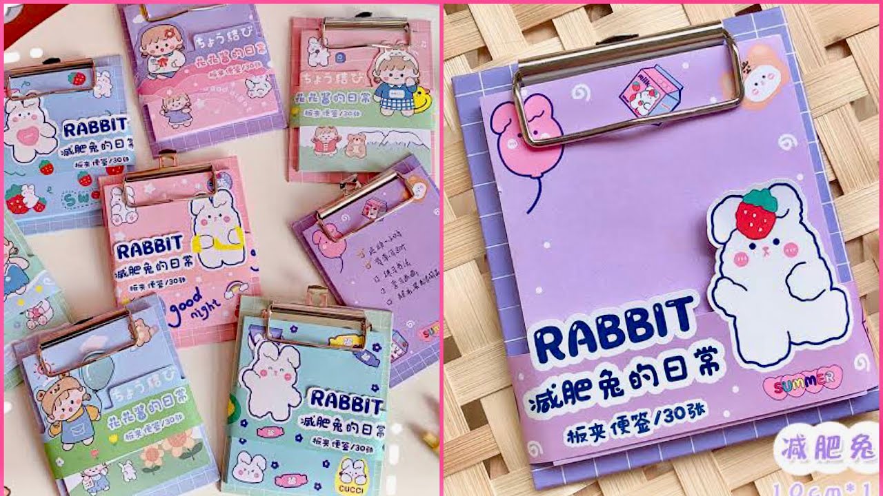 DIY mini clipboard memo pad || How to make a mini clipboard memo pad ...