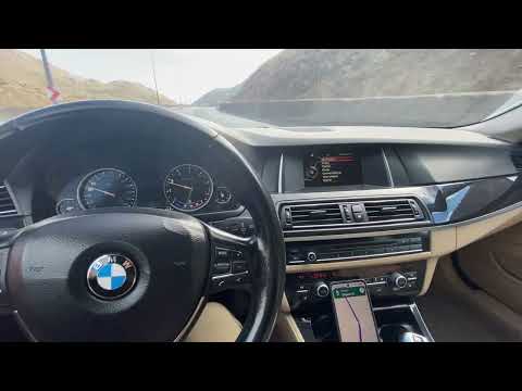 BMW 5.20 i ile yol sohbetleri. Organize trafiği, lastik çeşitleri ve yol durumu. Hepsini konuştuk. 