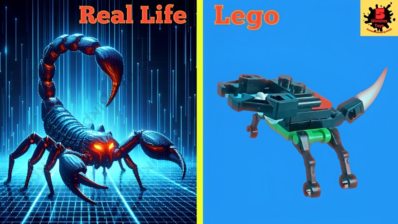 LEGO Scorpion Speed Build | Unboxing and Tutorial Lego - YouTube