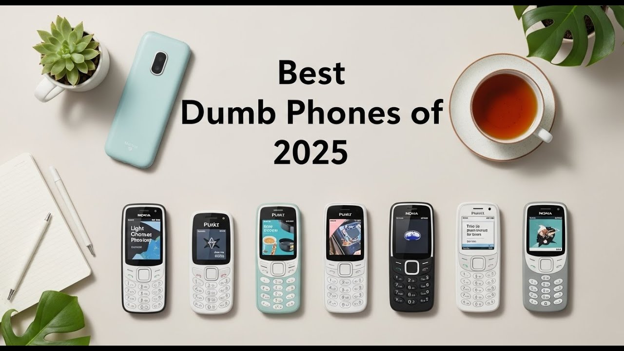 TOP 5 Best Dumb Phones 2026 | Best Burner Phones - YouTube