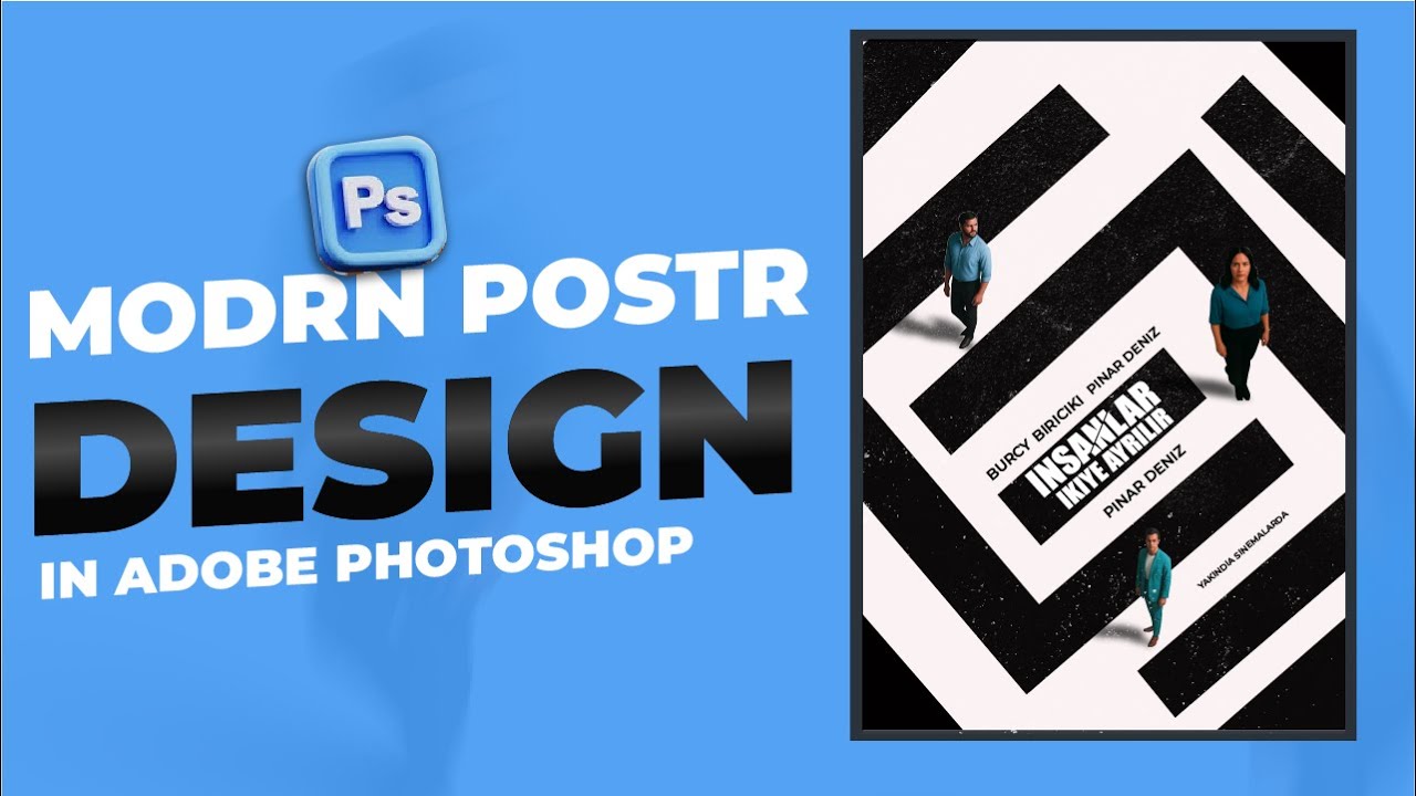 Modern Graphics Design l Modern Poster Design in Adobe Illustrator ...