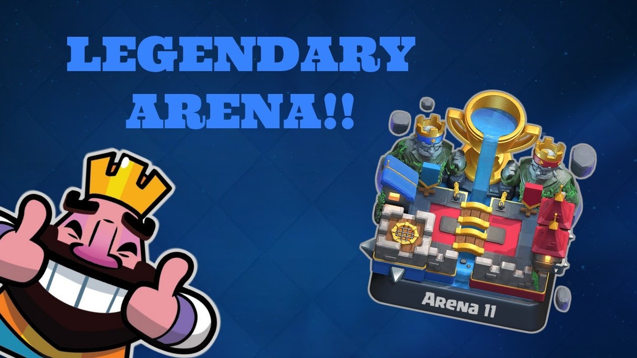 WE MADE IT TO LEGENDARY ARENA!!! Clash Royale - YouTube