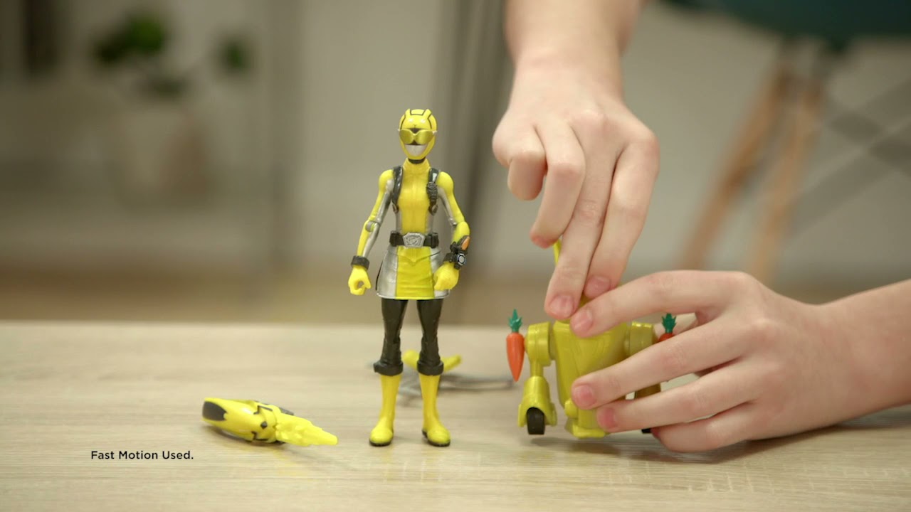 Power Rangers Beast Morphers Ranger Action Figure and Beast Bot - YouTube