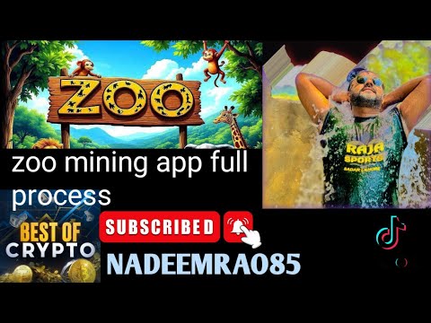 Zoo mining app increase mining speed full process pph + complete all ...