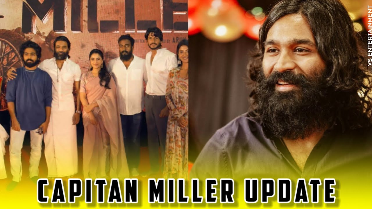 🔥🤩 Captain Miller First Look Update | Dhanush Upcoming Movies #dhanush ...