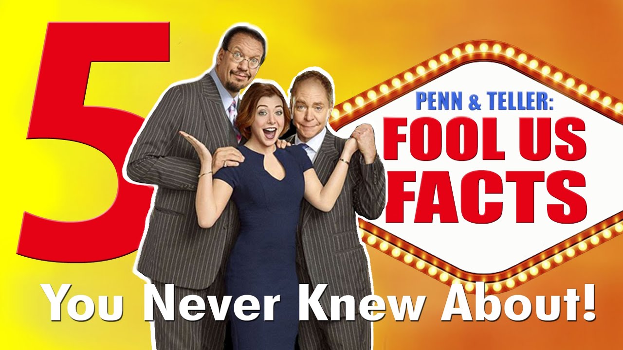 5 Facts about Fool Us You May Not Know! - YouTube