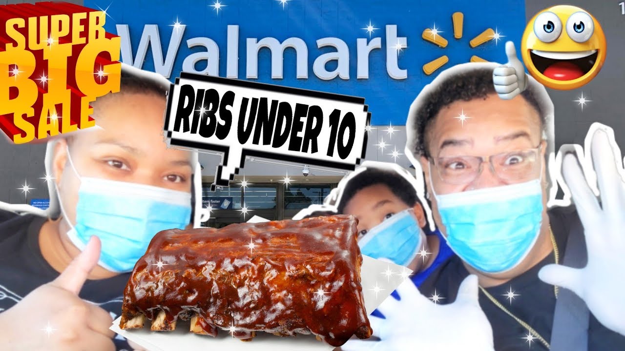 Grocery Haul (WALMART RIB SALE) - YouTube