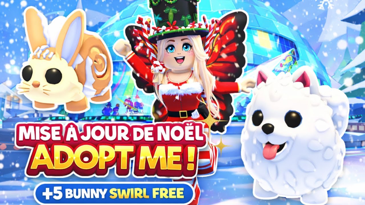 🔥 5 BUNNY SWIRL FREE + 😱 NOUVEAUX PETS ! MISE À JOUR DE NOËL – WEEK 4 ...