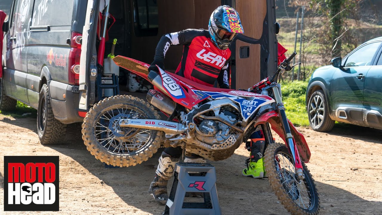 Ultimate clubman race bike? On board the big bore Honda CRF300R - YouTube