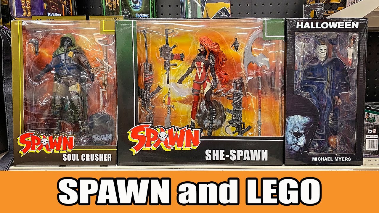 Spawn and LEGO Toy Hunt, Walmart and Target - YouTube