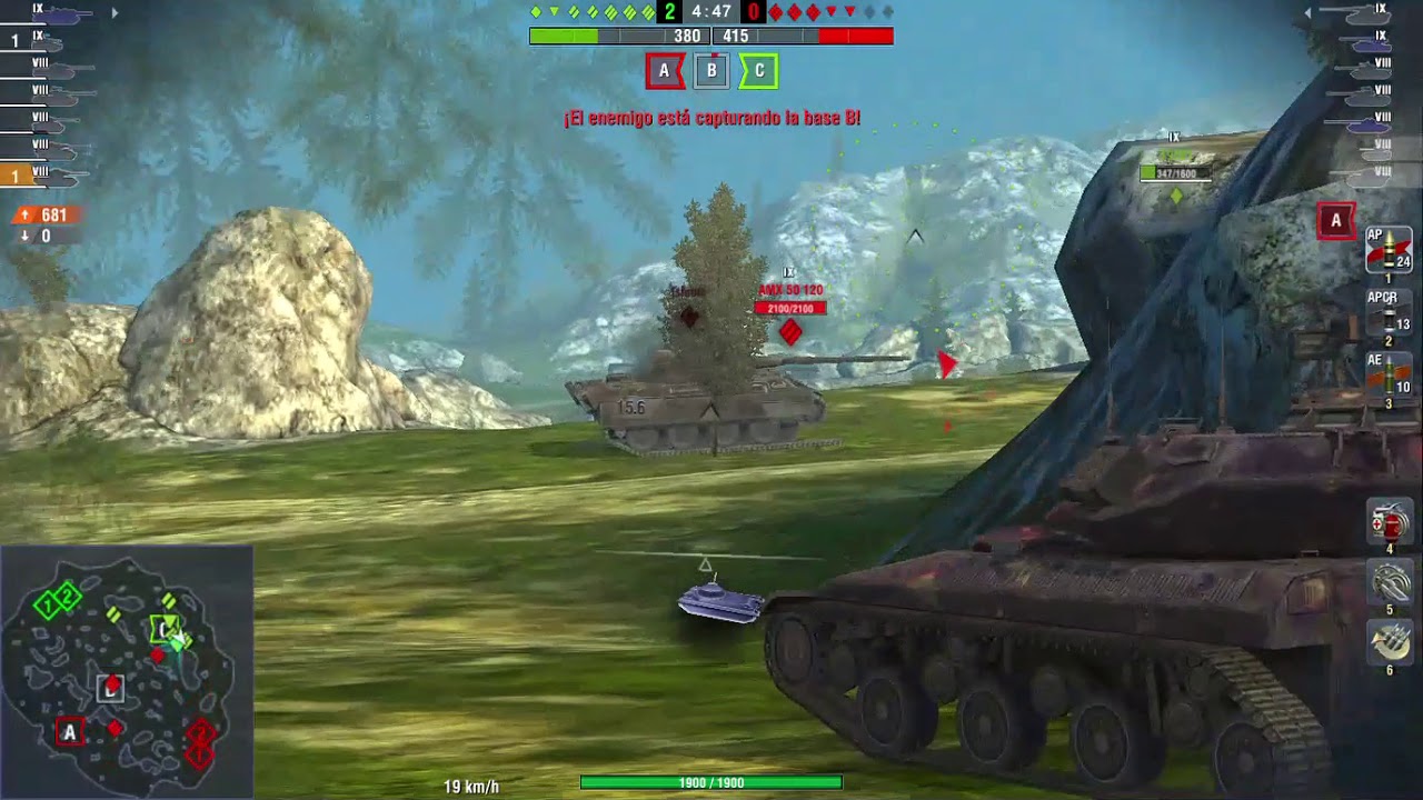 VK 100.O1 (P) [World of Tanks Blitz] lokillo666_2017 - YouTube