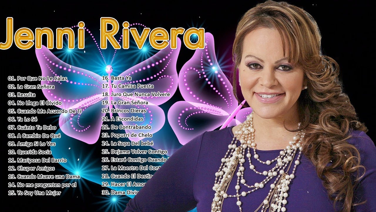 LAS MEJORES CANCIONES DE JENNI RIVERA || Jenni Rivera Las 40 Grandes ...