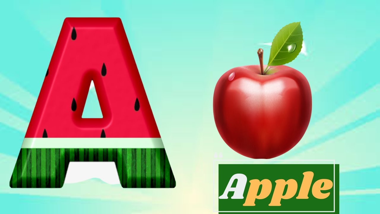 Phonics Song for Toddlers | A for Apple | Phonics Sounds of Alphabet A ...