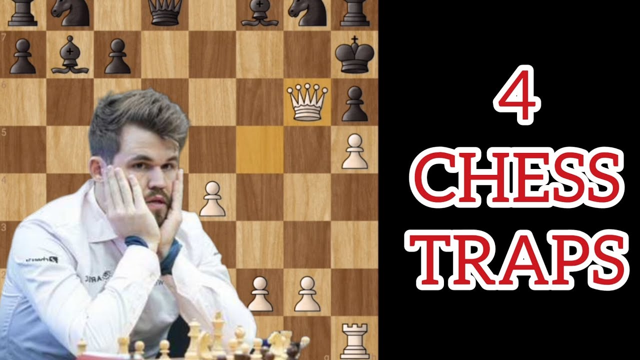 4 chess TRAPS that you must know!! - YouTube