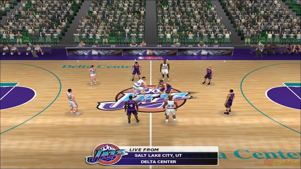 NBA LIVE 2003 Sacramento Kings @ Utah Jazz 02 03 - YouTube
