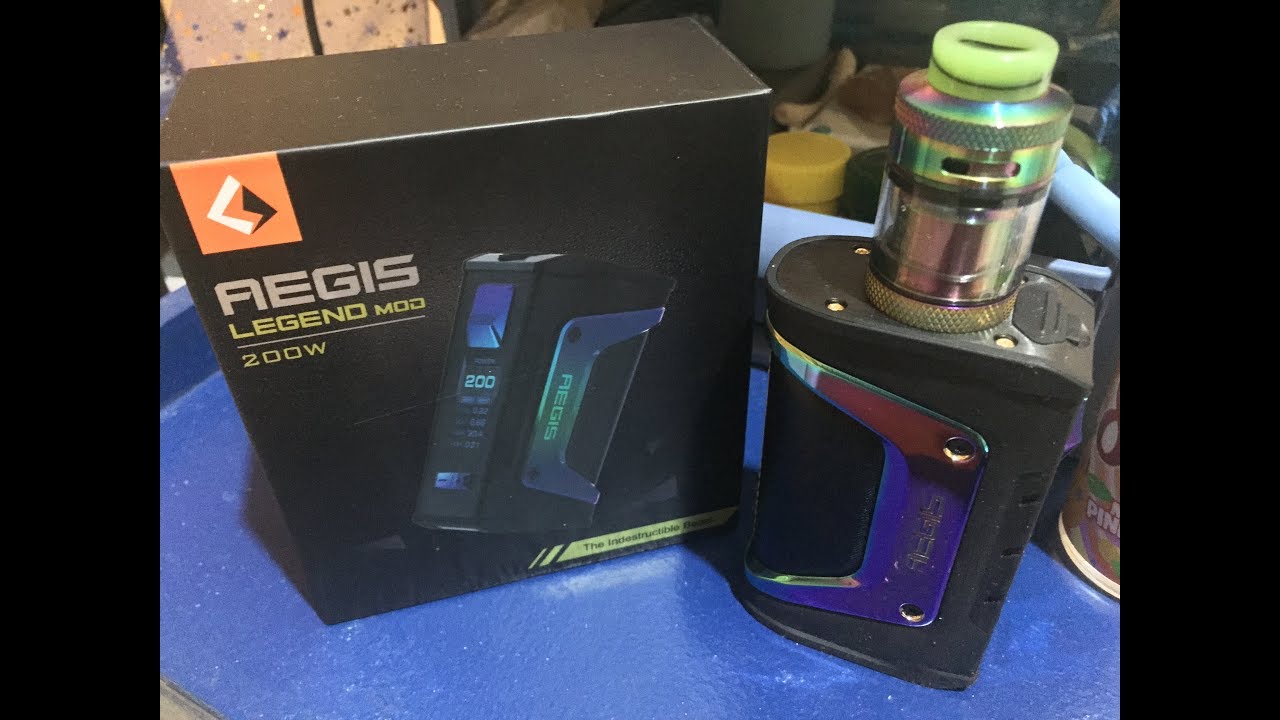 Aegis Legend MOD 200w Rainbow ~ The Indestructible Beast | Just Neca ...
