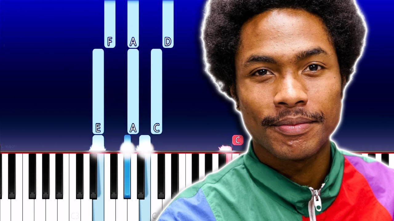 Steve Lacy - Dark Red (Piano Tutorial) - YouTube
