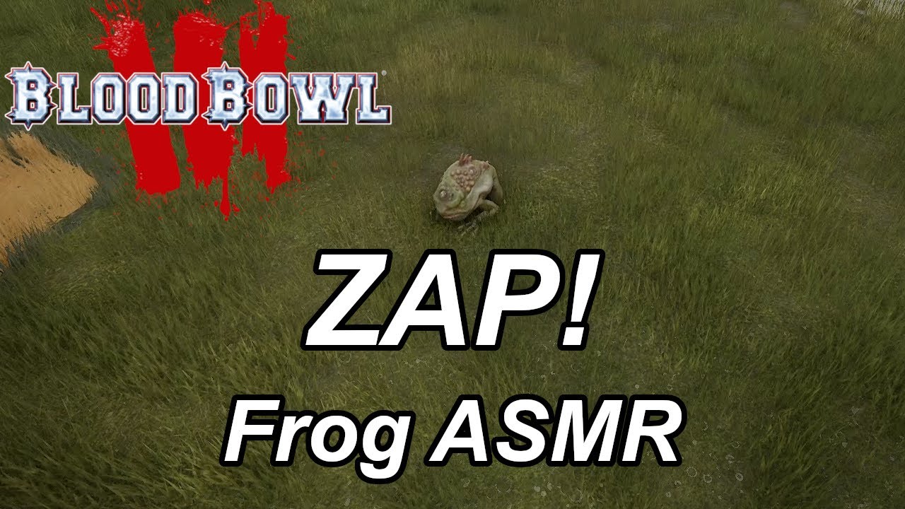 Blood Bowl 3: Zap! and frog ASMR - YouTube