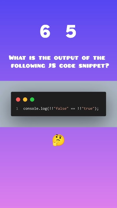 Guess The Output Javascript Viral Shorts Coding Webdevelopment Youtube