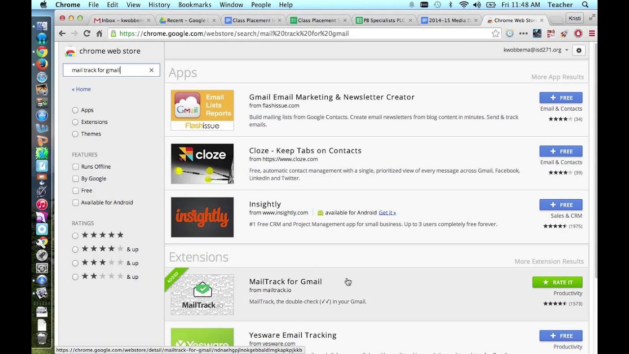 Mail Track for Gmail - YouTube