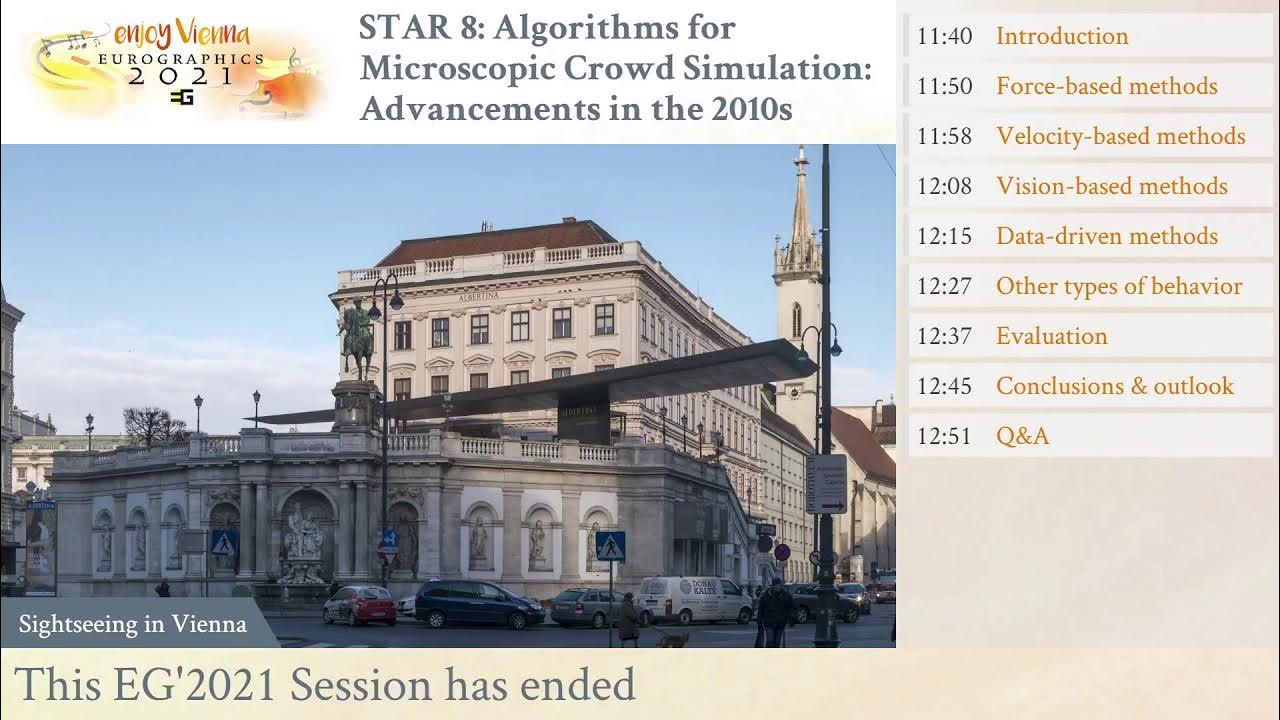 STAR 8: Algorithms for Microscopic Crowd Simulation: Advancements in the 2010s | Eurographics ...