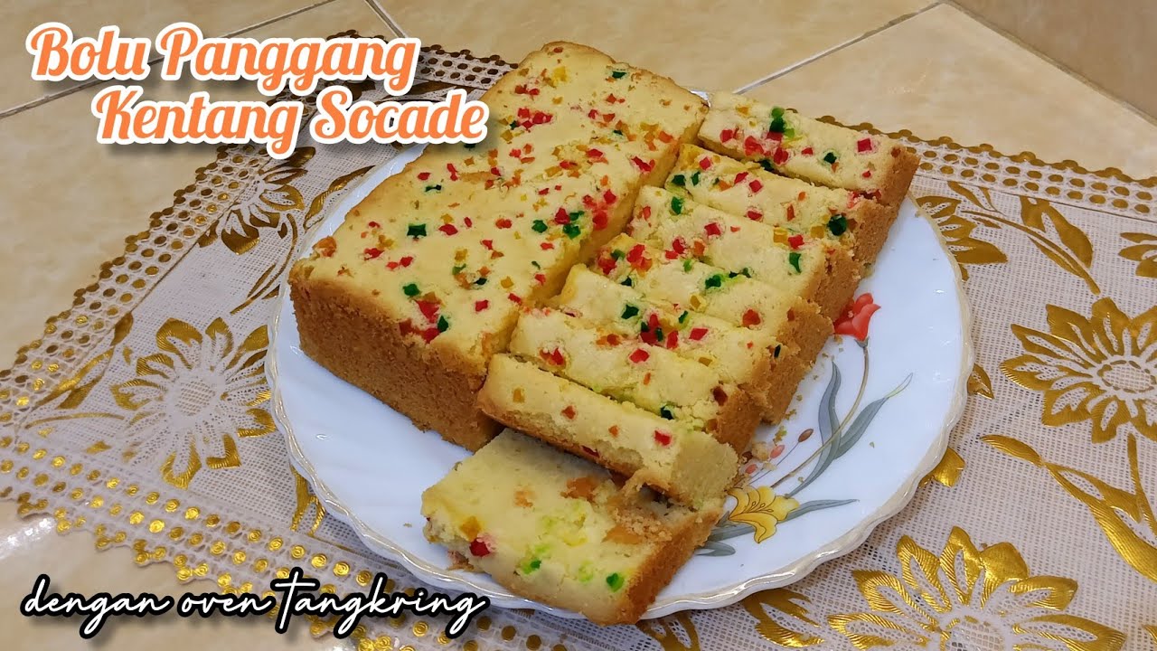 Resep & Cara Membuat Bolu Kentang Socade - YouTube