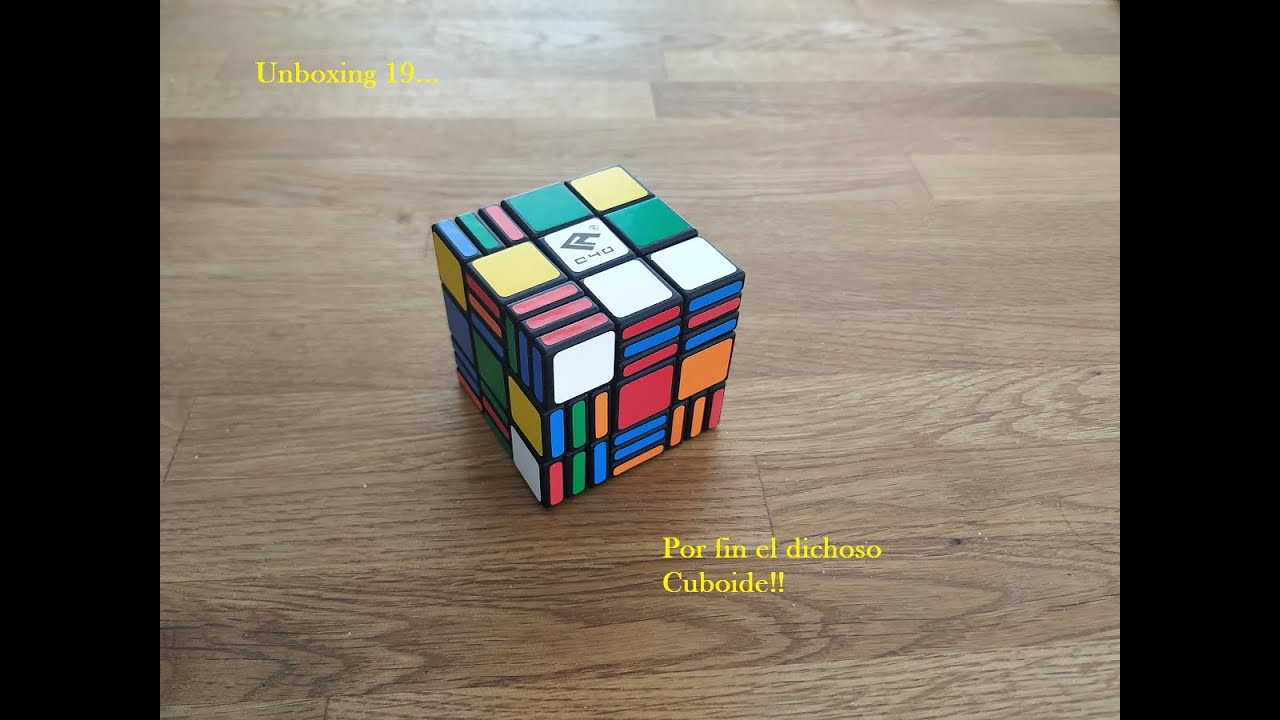 Cubo de Rubik 3x3x7... Cuboide!! (Unboxing 19) - YouTube