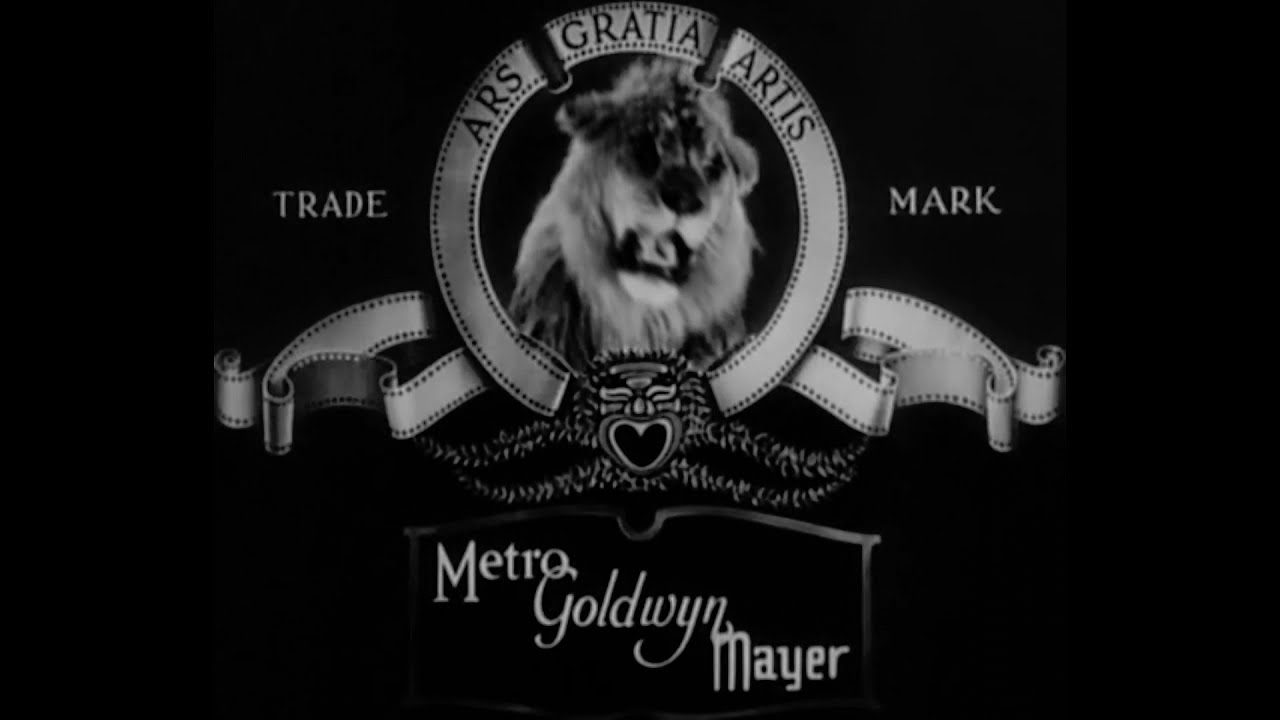 Metro-Goldwyn-Mayer - Tanner the Lion, Black and White (1080p, 60fps ...