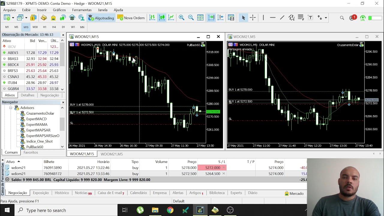 MQL5 - Conta Hedge x Conta Netting - YouTube
