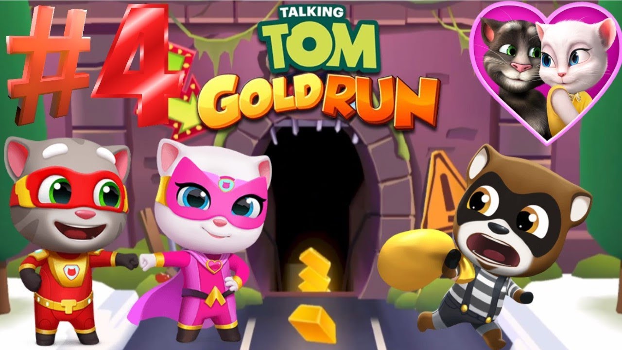 TALKING TOM GOLD RUN 2 : Android and IOS Gameplay - YouTube