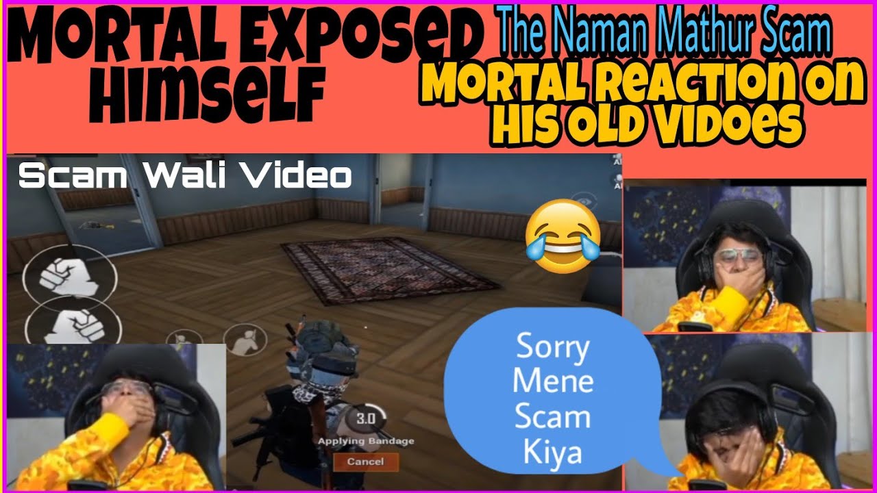Mortal Expose Himself On Stream | Mortal Reacting On his Old Videos ...