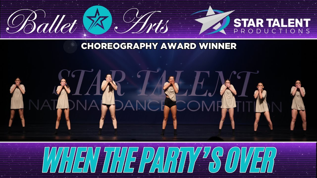 When The Party's Over - 2024 Star Talent Productions - YouTube