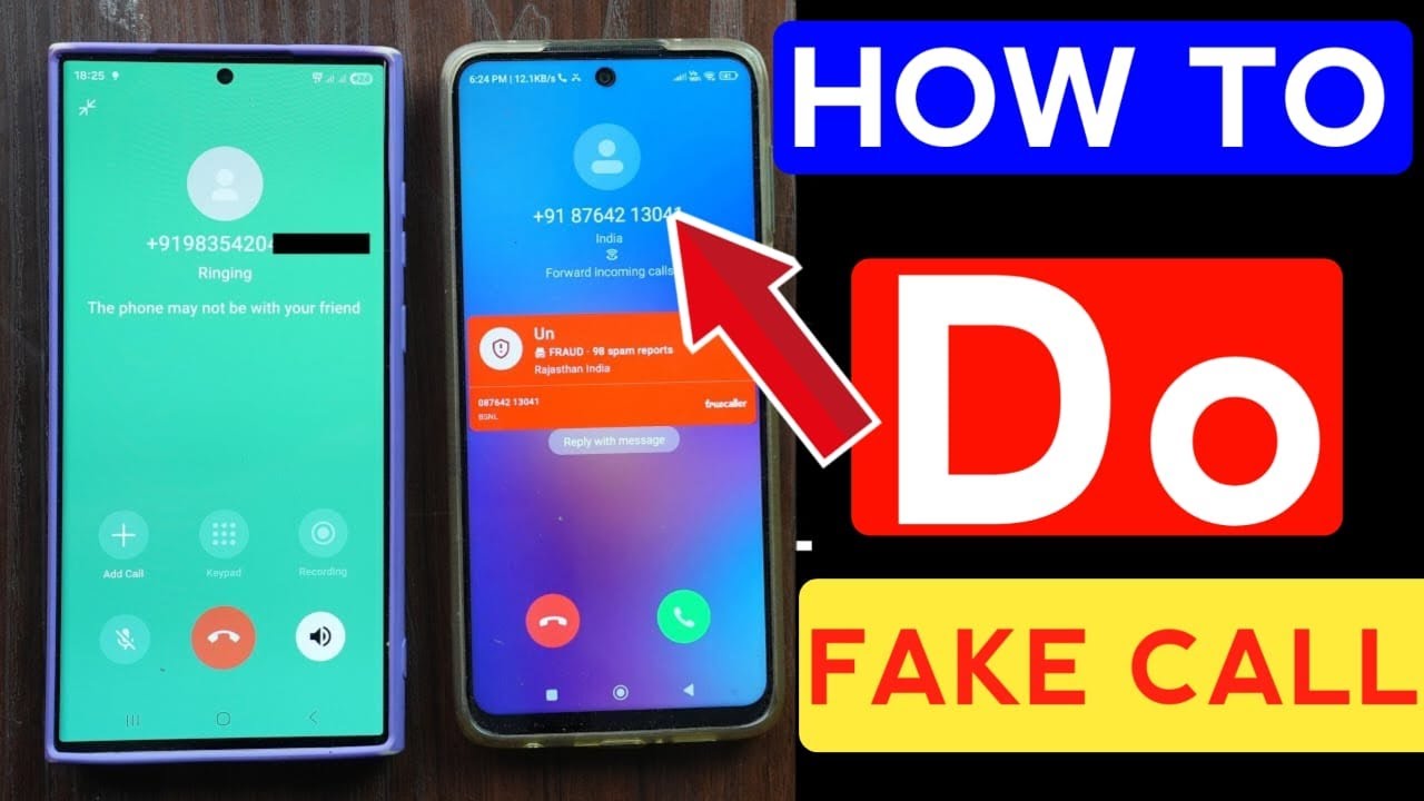 Fake Call App, Hide Your Number During Call, Call anyone but your real ...