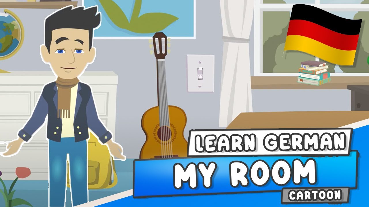 MY ROOM 🇩🇪 LEARN GERMAN - YouTube
