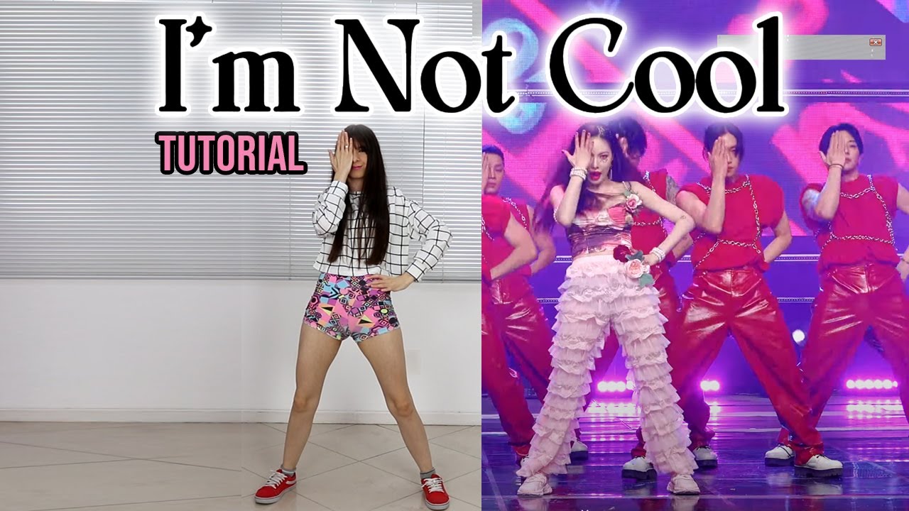 [TUTORIAL] Hyuna - I'm not cool dance mirror & slow passo a passo como ...