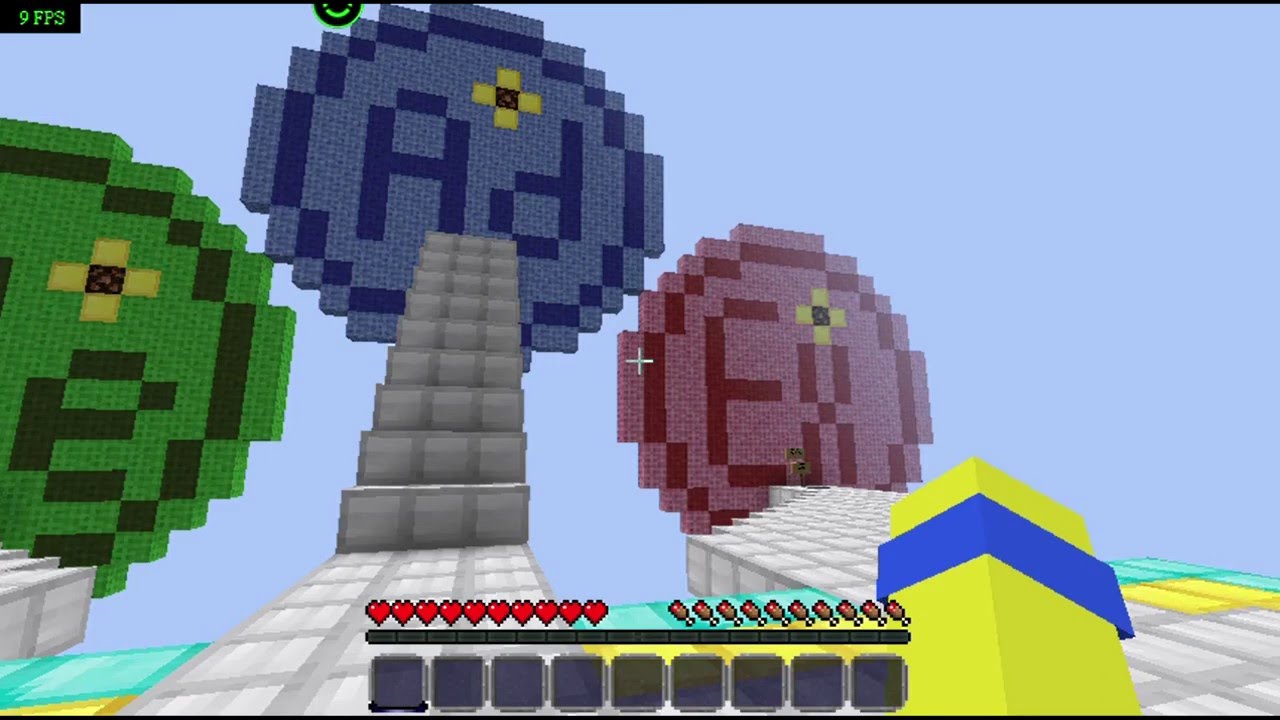 super monkey ball minecraft map! - YouTube