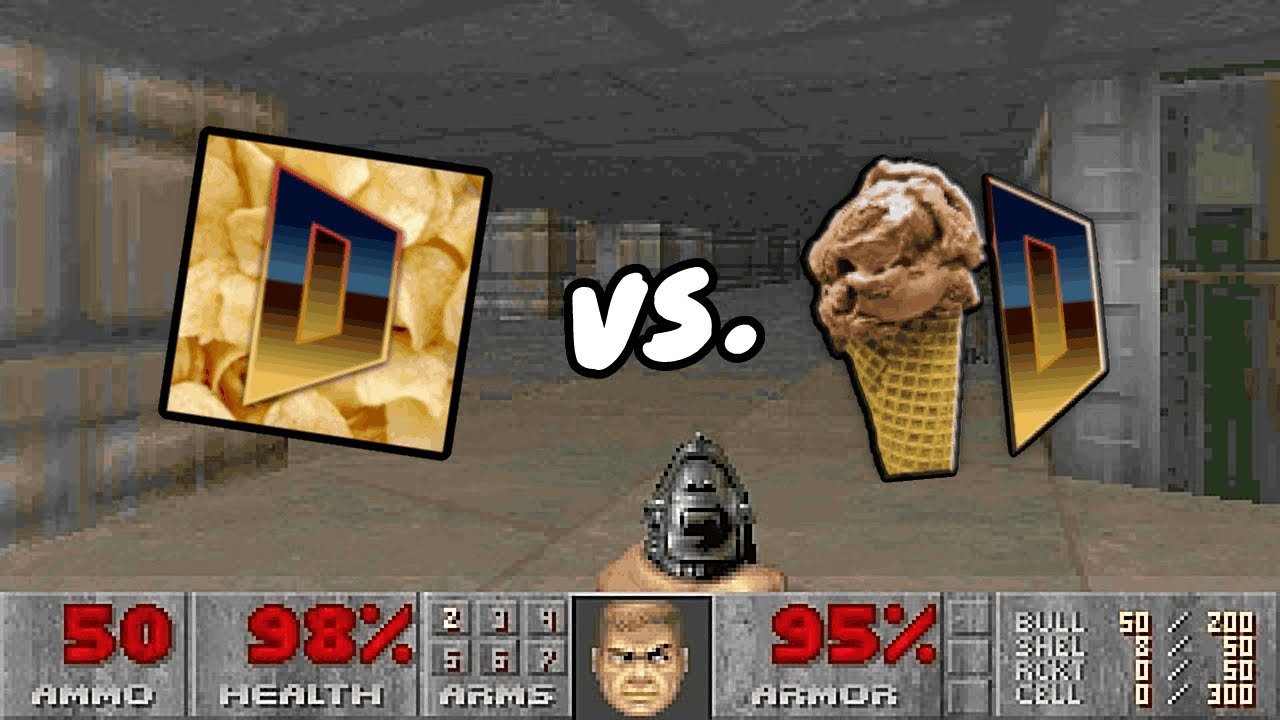 Chocolate Doom vs. Crispy Doom. Which is better? - YouTube