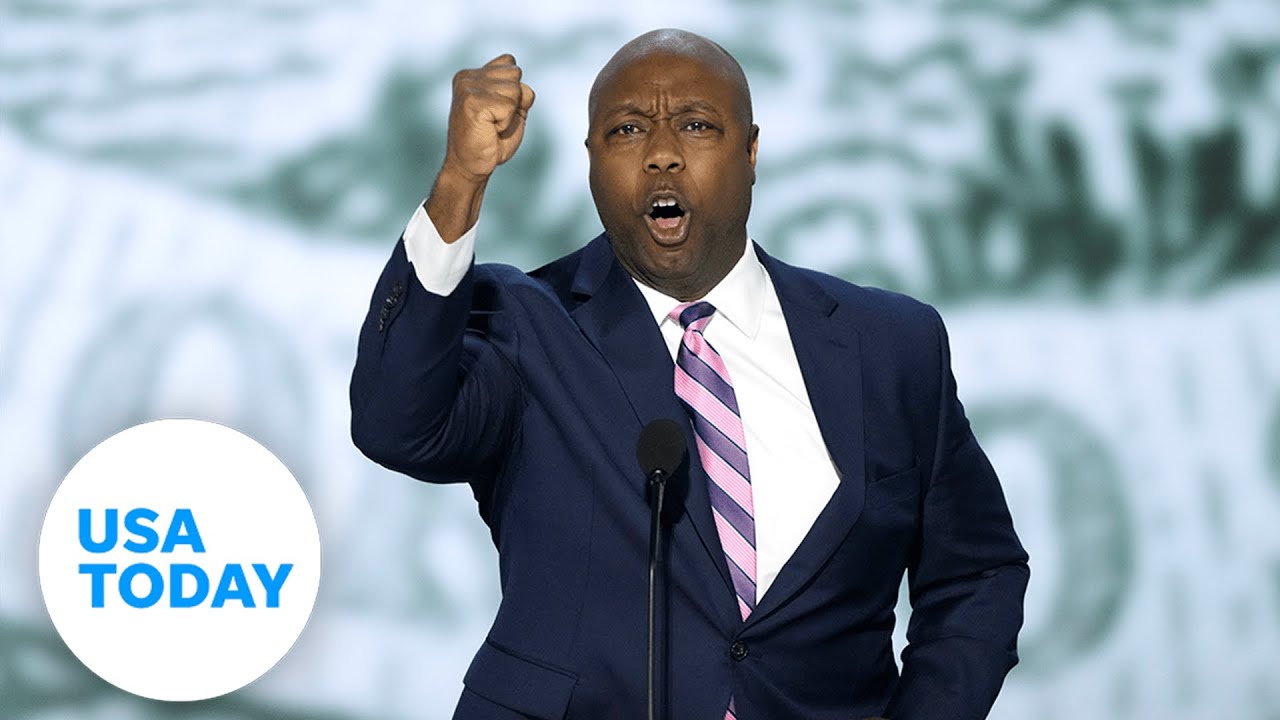 Full speech: Sen. Tim Scott calls Donald Trump an 'American lion' at ...