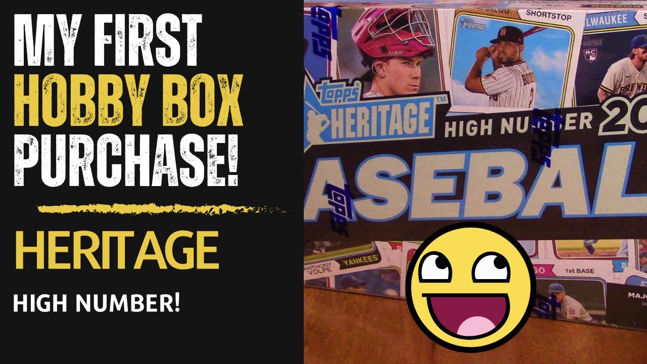 A Heritage Hobby Box Rip! My First Hobby Box Purchase!! 2 Hits ...