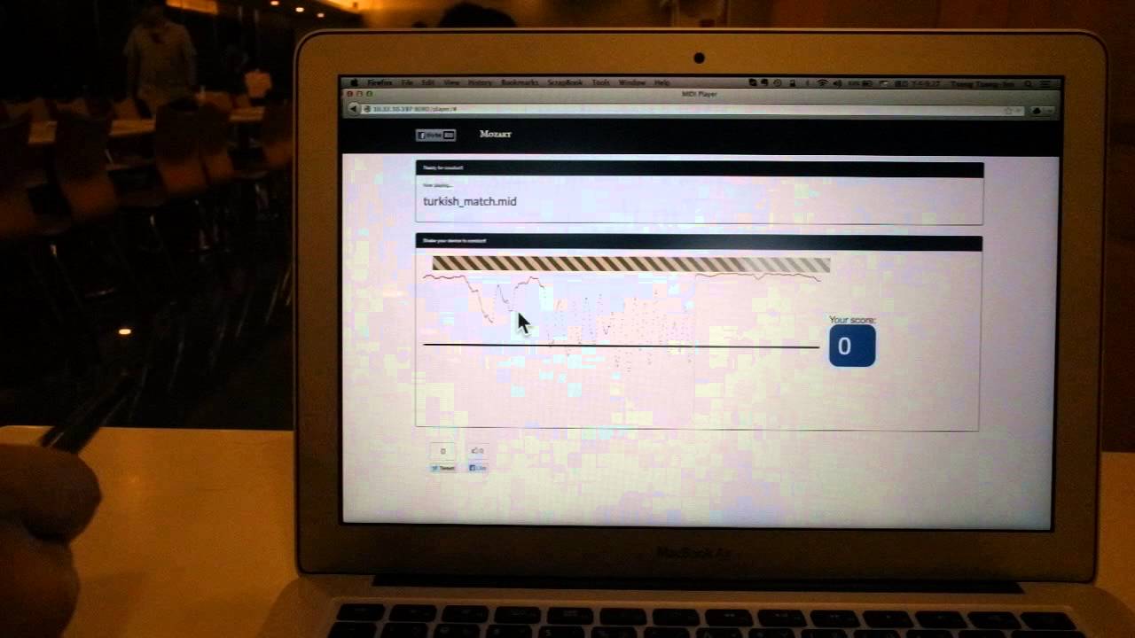Mozart - music game to be a conductor with phone - YouTube