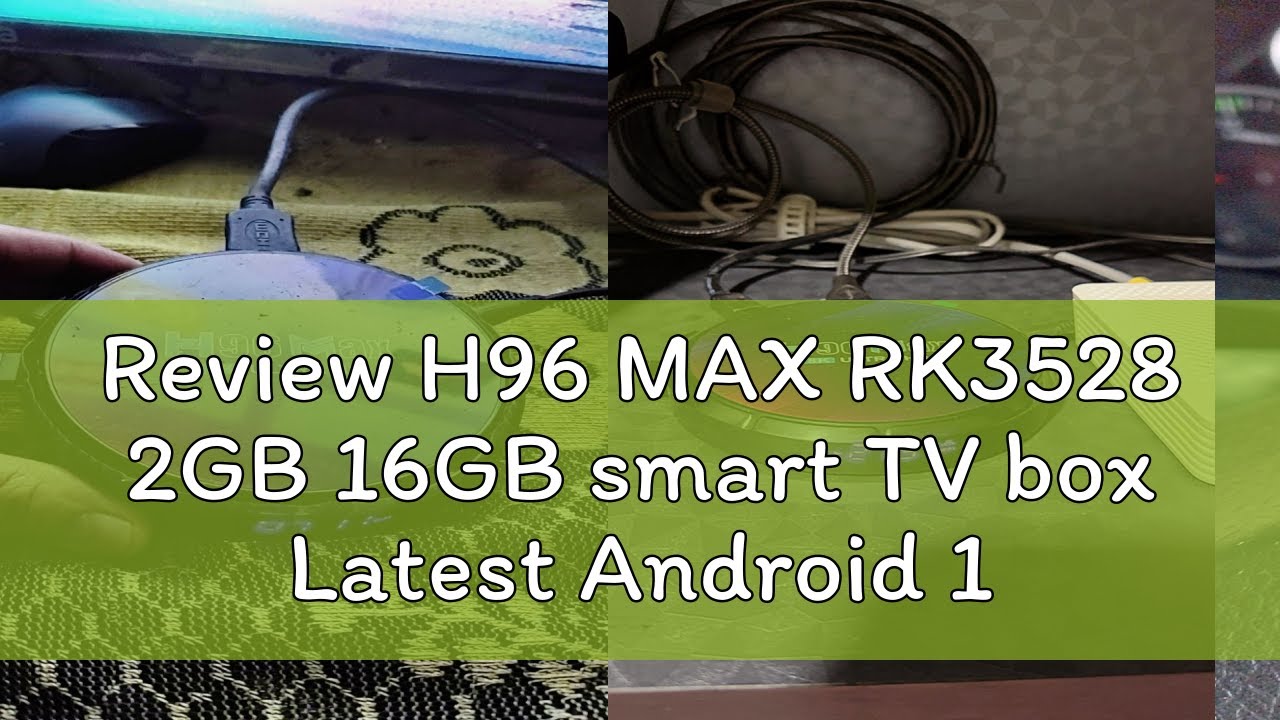 Review H96 MAX RK3528 2GB 16GB smart TV box Latest Android 13.0 dual ...