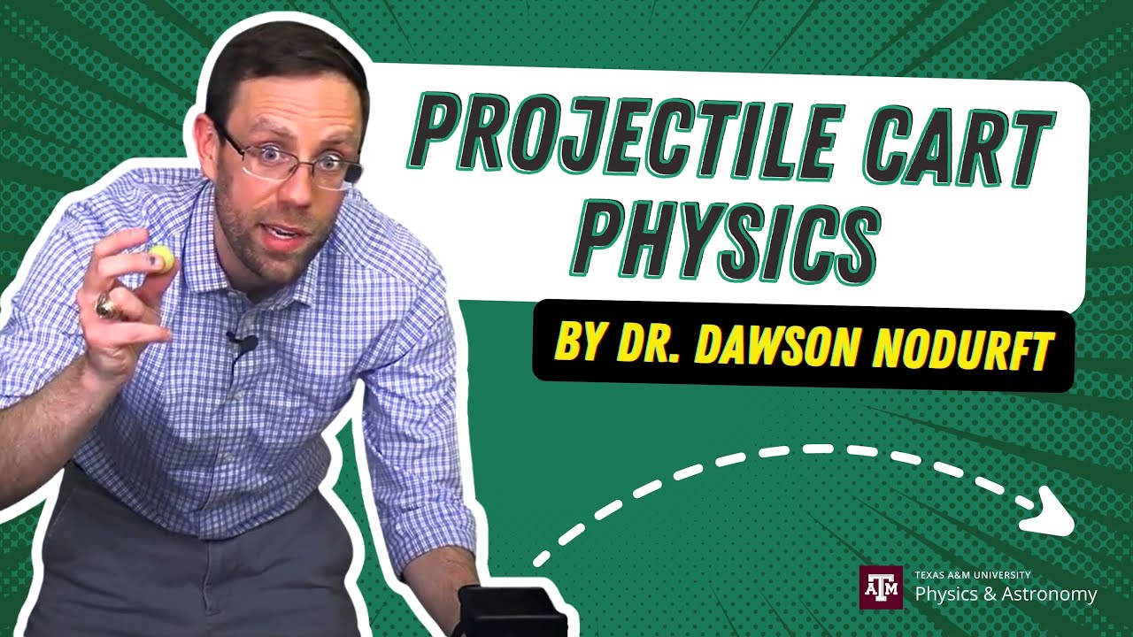 Projectile Cart Physics - YouTube
