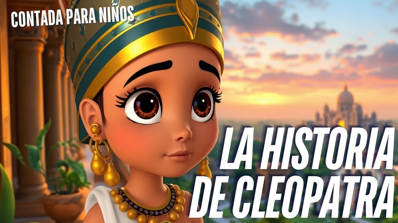 La historia de Cleopatra contada para niños - YouTube